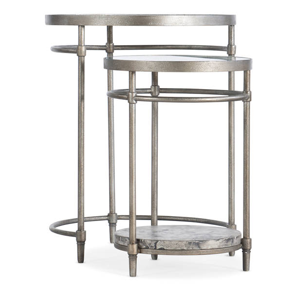 Home Trends & Design Michelangelo Round Nesting Tables & Reviews | Perigold