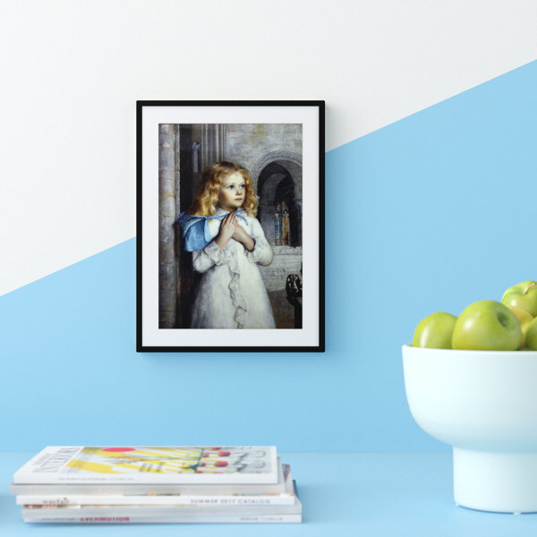 ClassicLiving Her First Sermon by William Holman Hunt - Painting ...