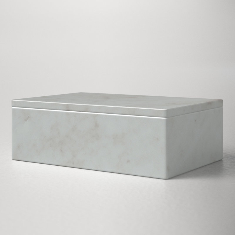 AllModern Matheson Handmade Marble Decorative Box & Reviews | Wayfair