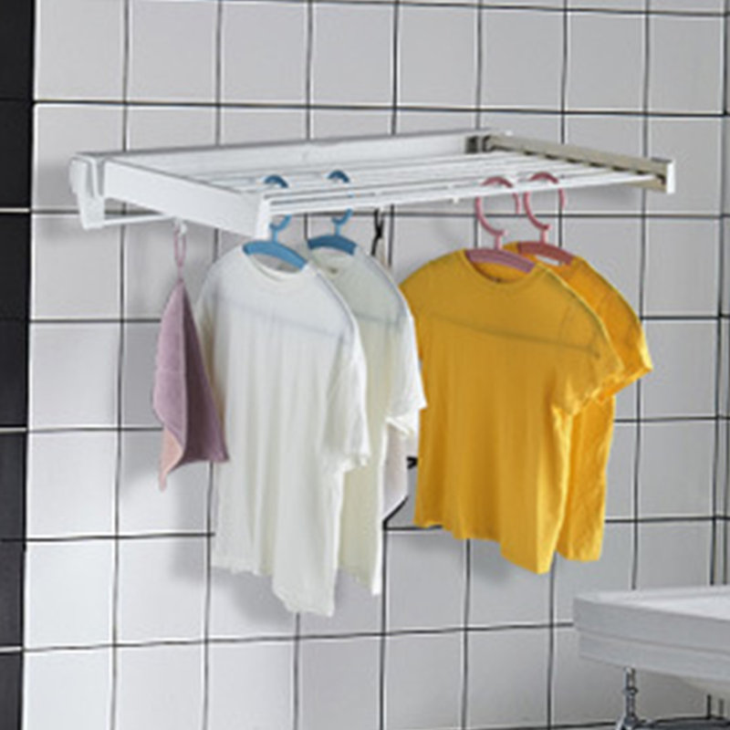 Rebrilliant Collapsible Wall-Mounted Drying Rack & Reviews | Wayfair