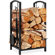 Winston Porter Abhik 17'' W Metal Log Rack & Reviews | Wayfair