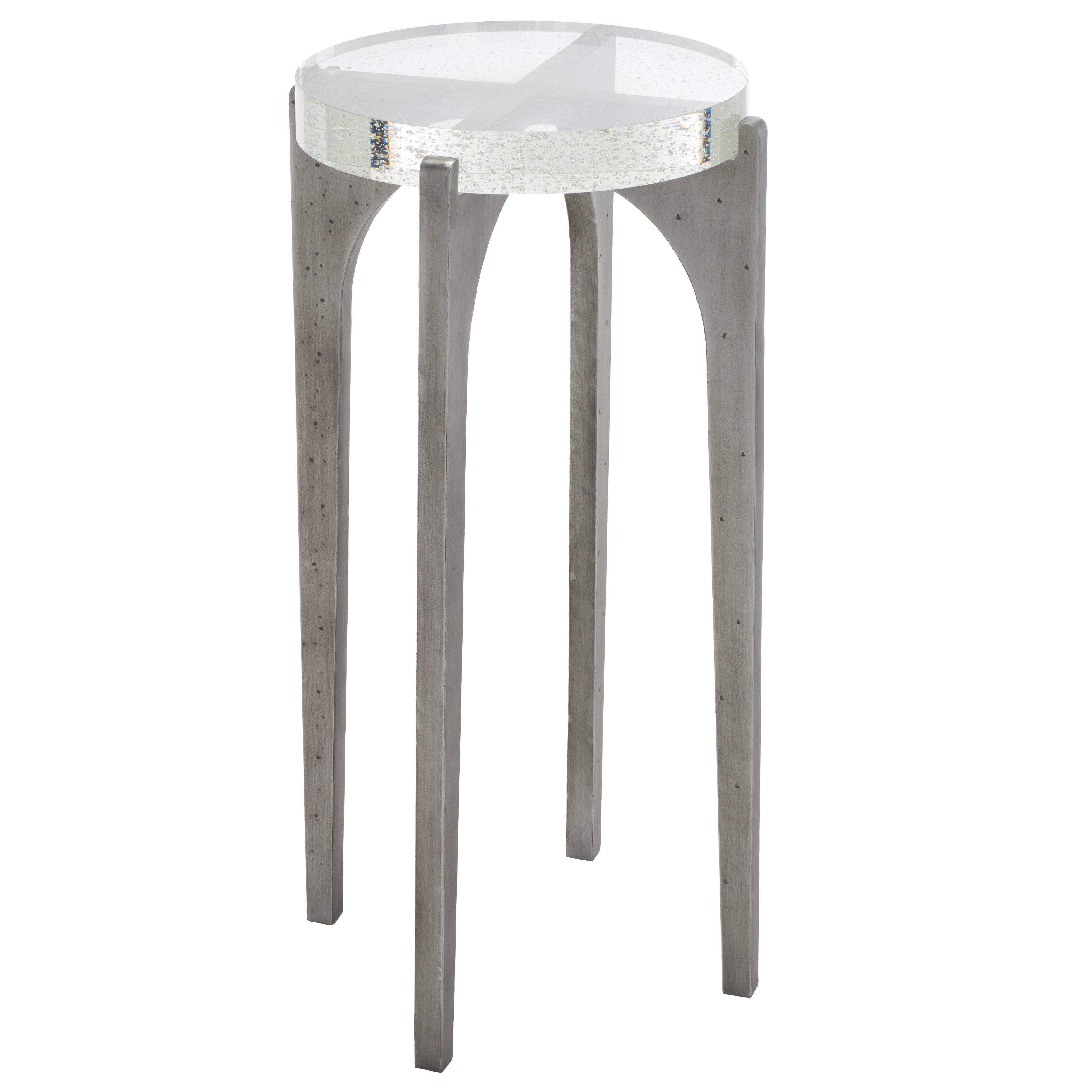 Orren Ellis Bridey 25.1'' Tall Glass End Table | Wayfair