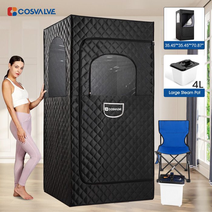 Cosvalve Traditional Steam Sauna with Remote Control | Wayfair