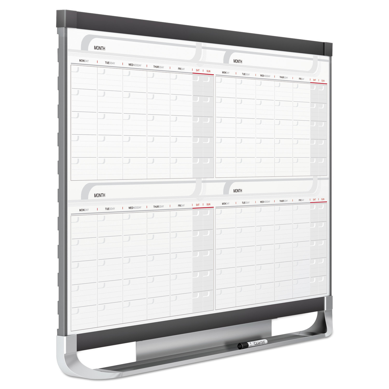Quartet Magnetic Wall Mounted Calendar Board | Wayfair