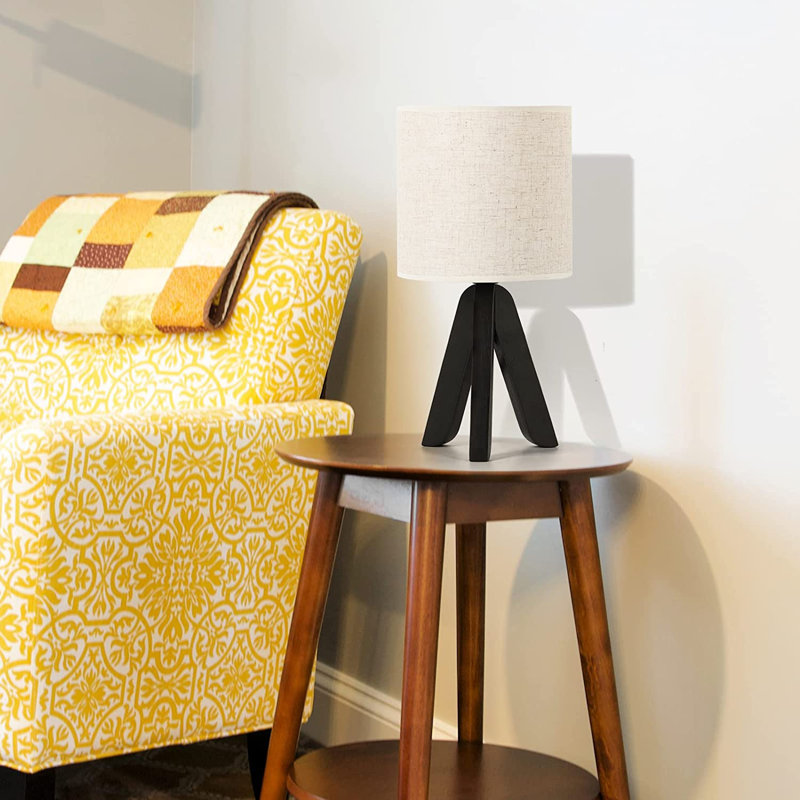 George Oliver Graycee Wood Tripod Lamp | Wayfair