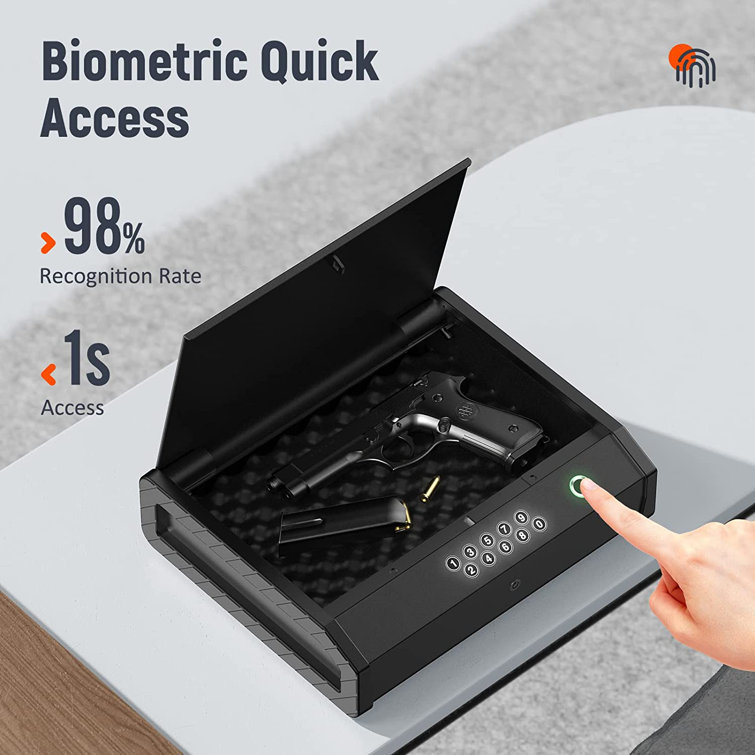 Belleze Gun Safe Lock | Wayfair