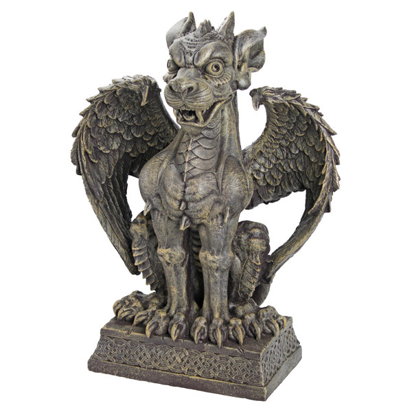 Design Toscano Gargoyle Sentinels Boden Statue & Reviews | Wayfair