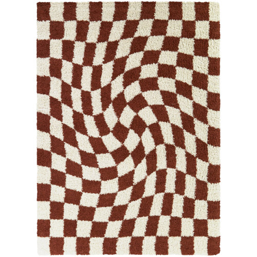 Hashtag Home Aislinn Performance Rust/Ivory Rug & Reviews | Wayfair