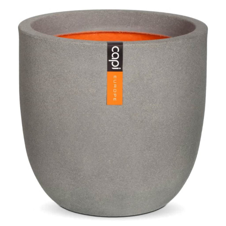 Freeport Park Capi Egg Planter Urban Smooth 35 x 34cm Grey | Wayfair.co.uk