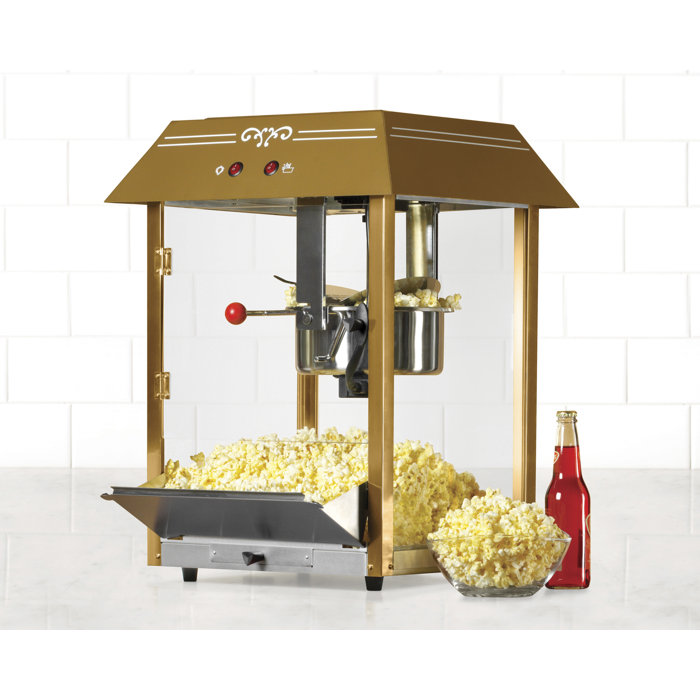 Nostalgia Electrics Nostalgia 10 oz. Popcorn Machine with Cart ...