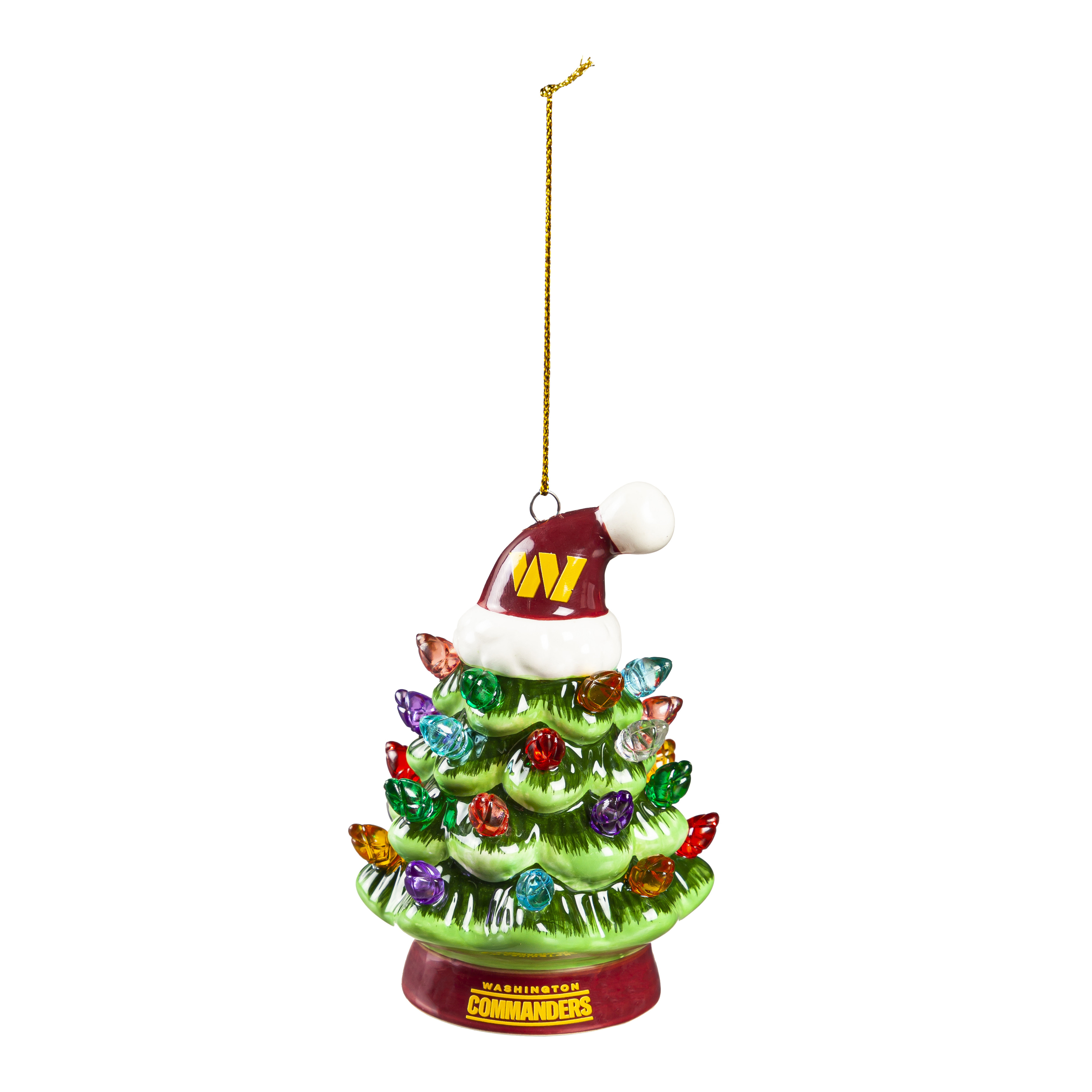 Evergreen Enterprises, Inc 4" LED Ceramic Christmas Tree Ornament With ...