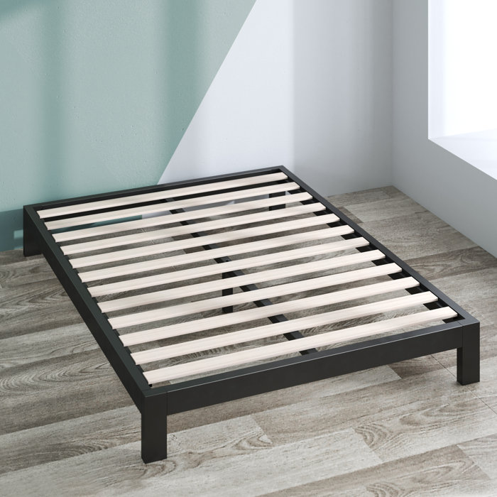Alwyn Home 10'' Steel Bed Frame & Reviews | Wayfair