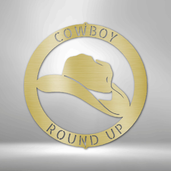 Trinx Personalized Cowboy Monogram Wall Décor | Wayfair
