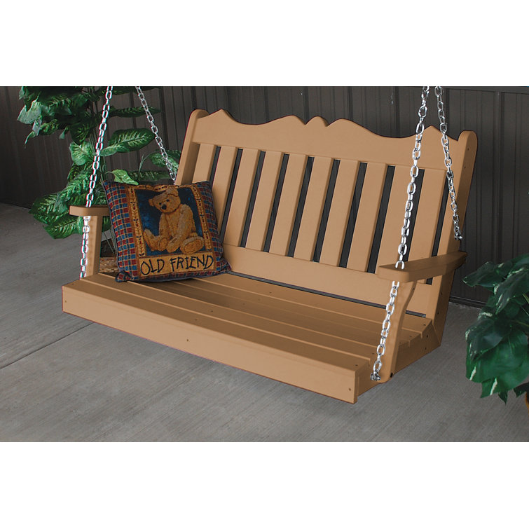 Red Barrel Studio® Nicholas 2 Person Porch Swing & Reviews | Wayfair