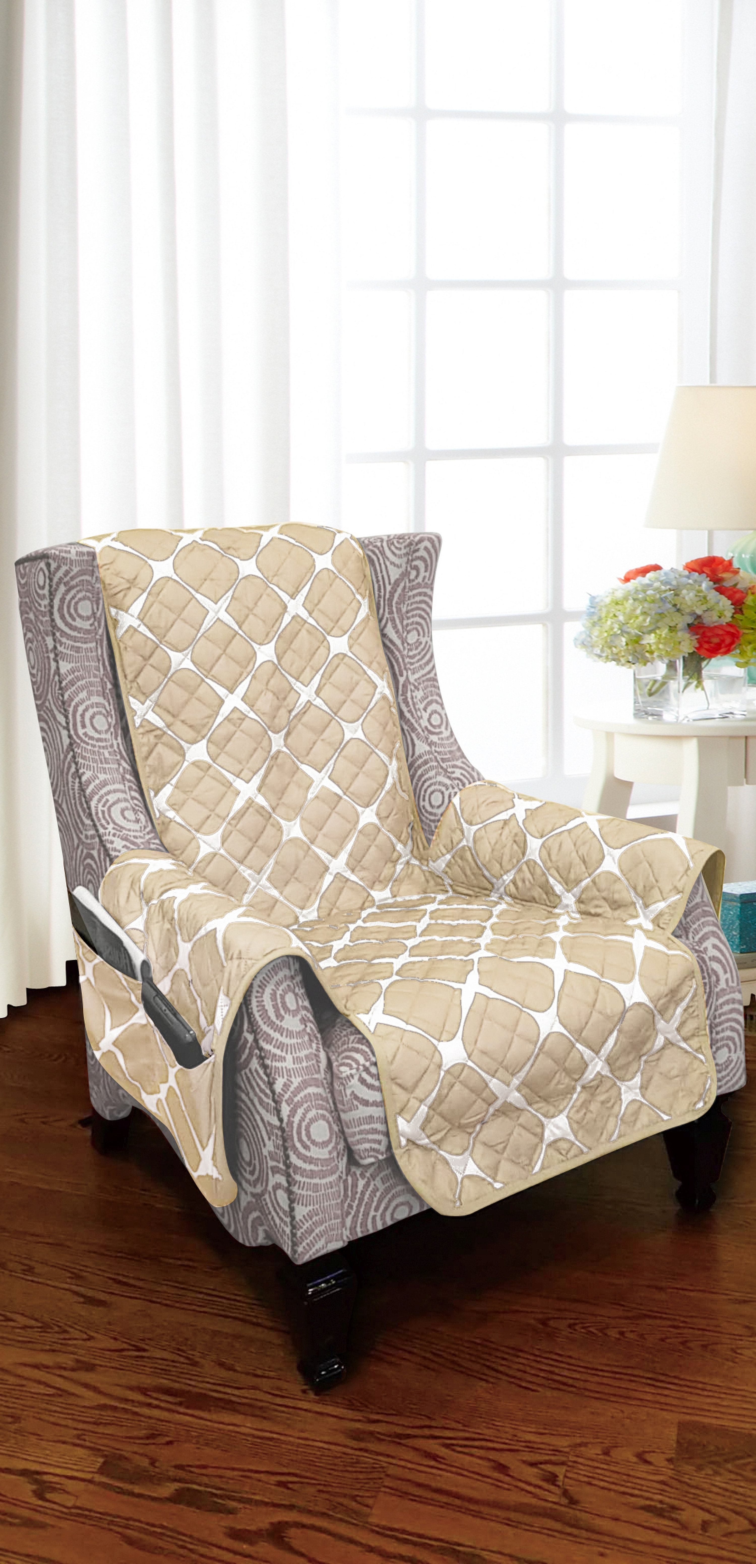 Red Barrel Studio® Luxury Bloomingdale Pattern Reversible 2-Tones ...