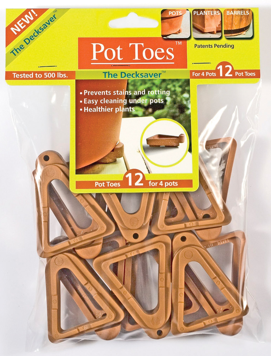 Gardenrite 12 Piece Planter Feet Set & Reviews | Wayfair