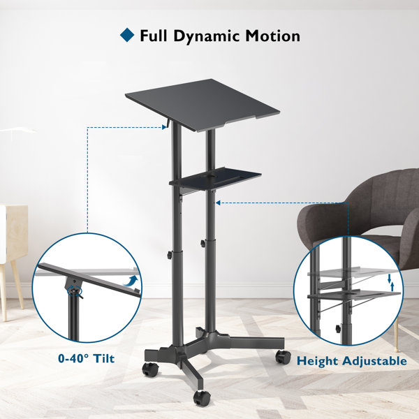Symple Stuff Height Adjustable Standing Desk & Reviews | Wayfair.co.uk