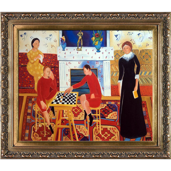 Overstock Art The Artist's Family by Henri Matisse - Painting on Canvas ...