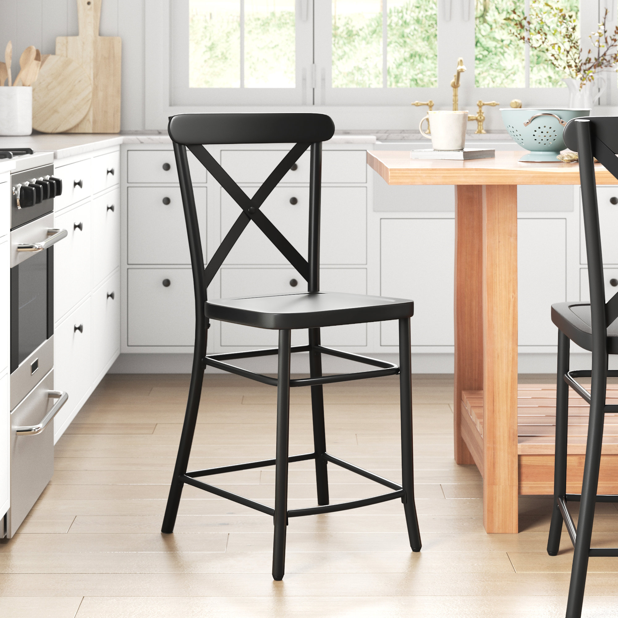 Sand & Stable Estrella Bar & Counter Stool & Reviews | Wayfair