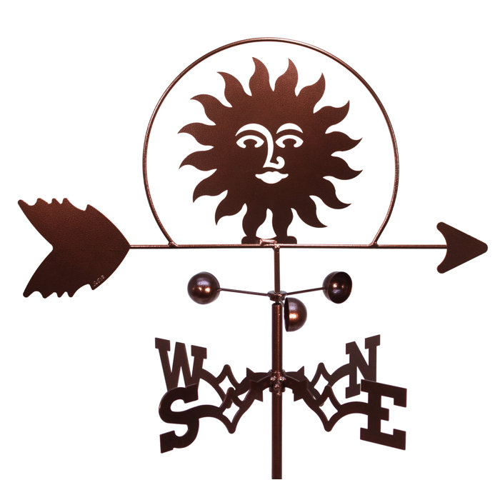 Gracie Oaks Siannah Southwest Sun Weathervane & Reviews | Wayfair