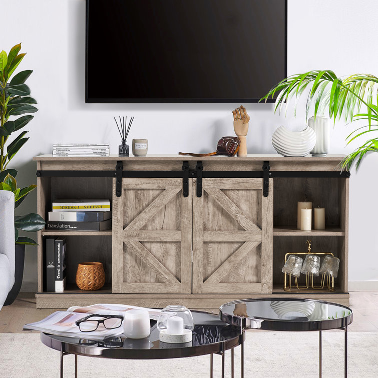 Gracie Oaks 57.87'' Media Console | Wayfair