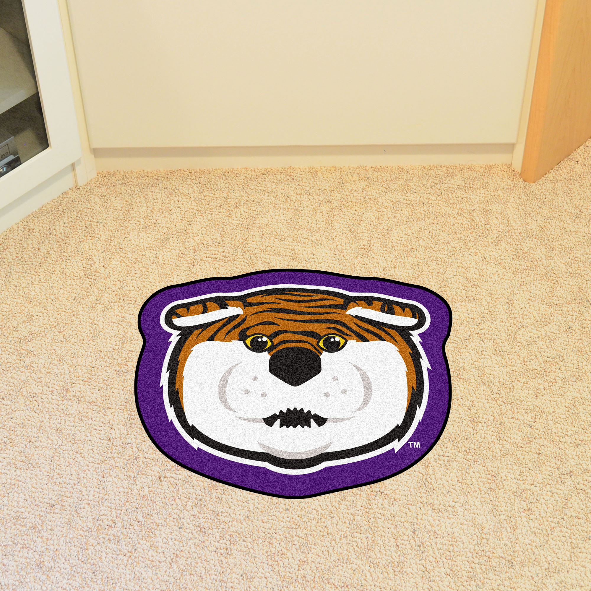 FANMATS LSU_LSU Tigers Mascot Rug "Mike The Tiger" | Wayfair