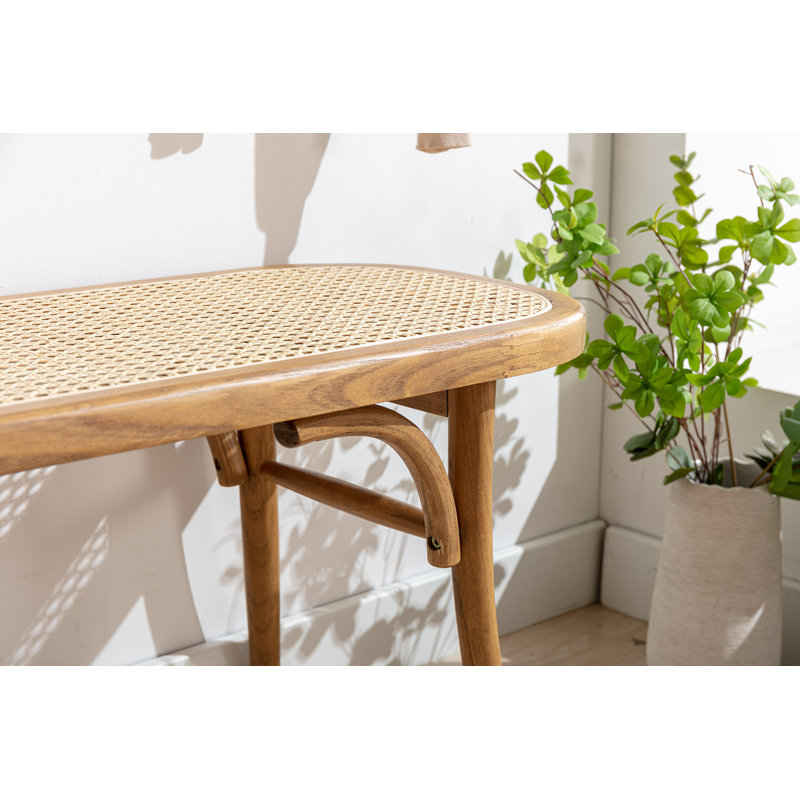 Bay Isle Home Barnicle Wood Bench & Reviews | Wayfair