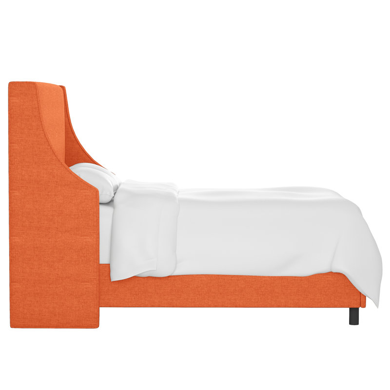 Mercury Row® Bernadine Upholstered Bed & Reviews | Wayfair