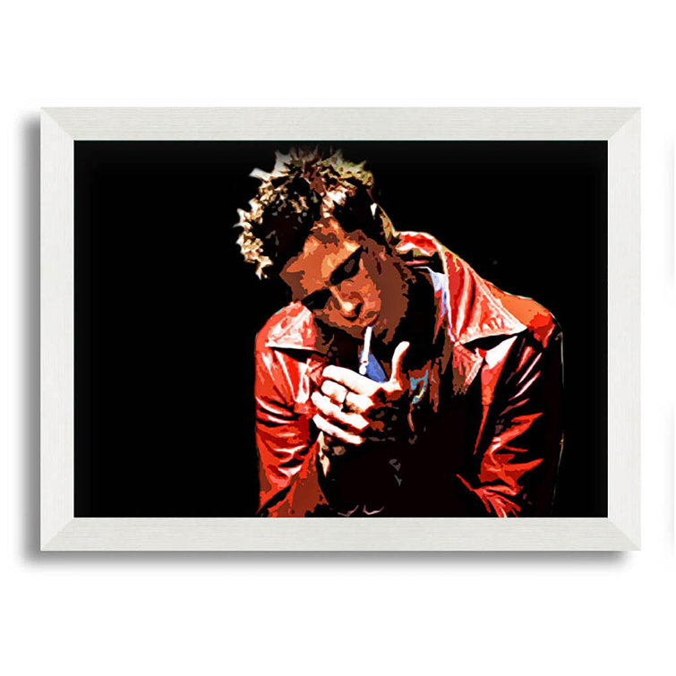 Ophelia & Co. Brad Pitt Is Tyler Durden - Single Picture Frame Art ...