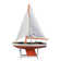 Handcrafted Nautical Decor Wooden It Floats Floating Model Sailboat ...