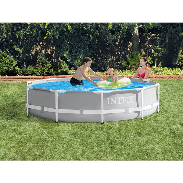 Intex 2.5' x 10' Steel Hard Sided Pool | Wayfair