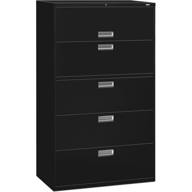 HON Brigade 15'' Wide 2 -Drawer Mobile Steel Vertical Filing Cabinet ...