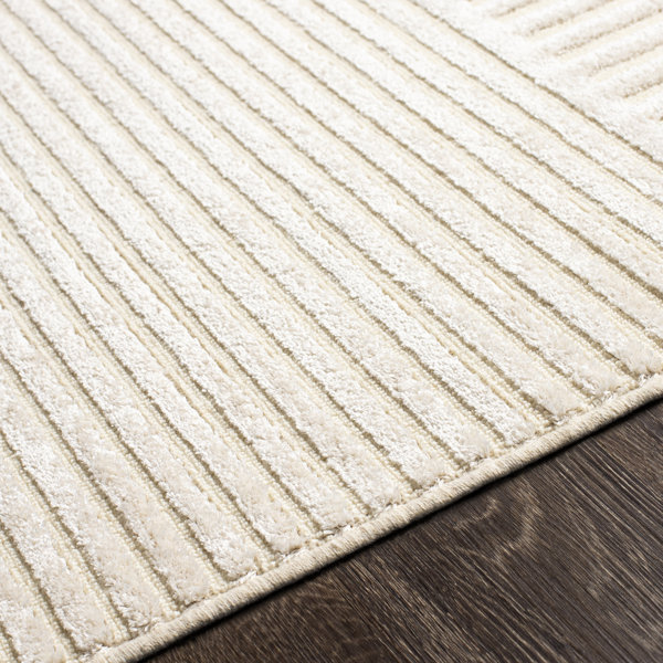 AllModern Courtyard Cream Rug & Reviews | Wayfair