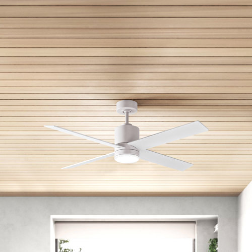 Modern Light Kit Included Ceiling Fans | AllModern