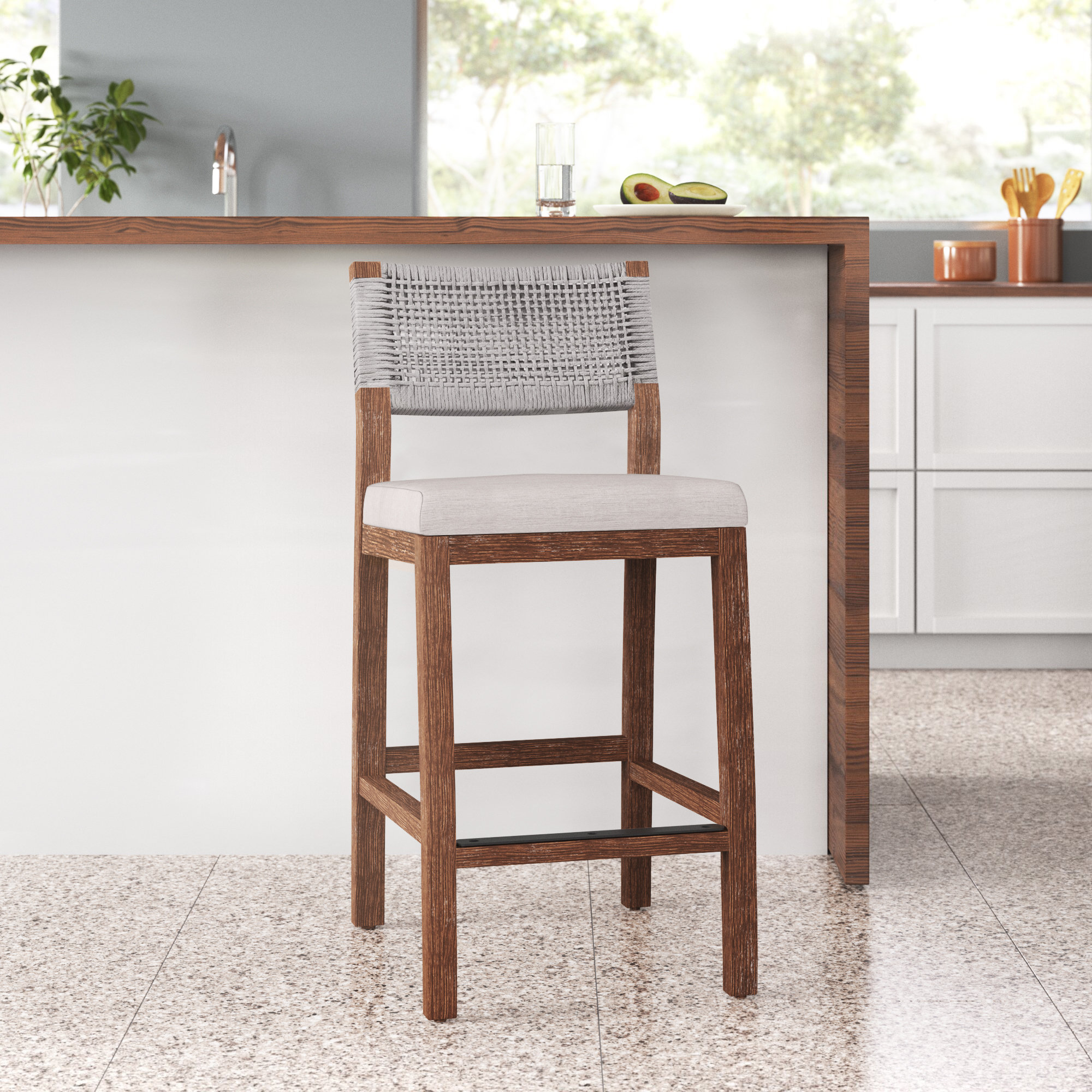 Corrigan Studio® Cheval 27.5" Counter Stool | Wayfair