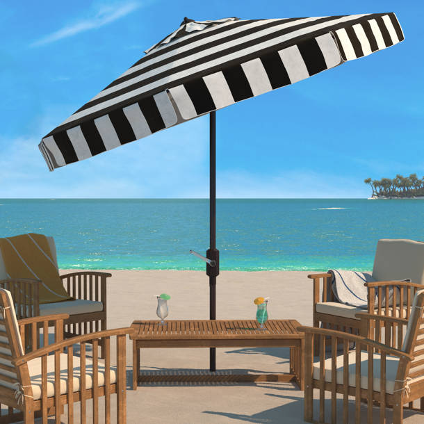 Breakwater Bay Trainor 101.18'' Beach Umbrella & Reviews | Wayfair