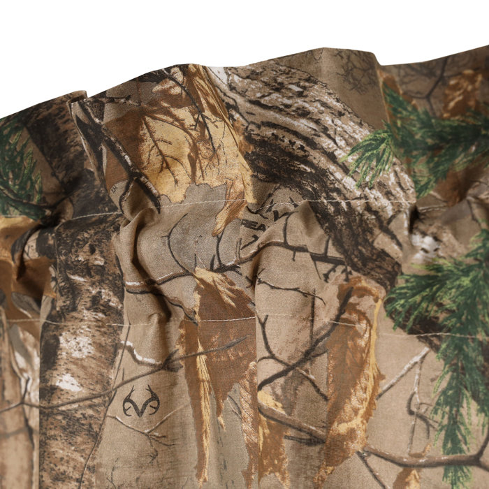 Realtree Xtra 100% Polycotton Camouflage & Hunting Camo Valance 88"x18 ...