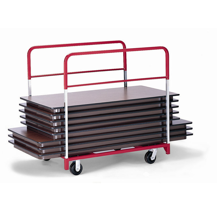 Raymond Products 1600 lb. Capacity Round Folding Table Dolly | Wayfair