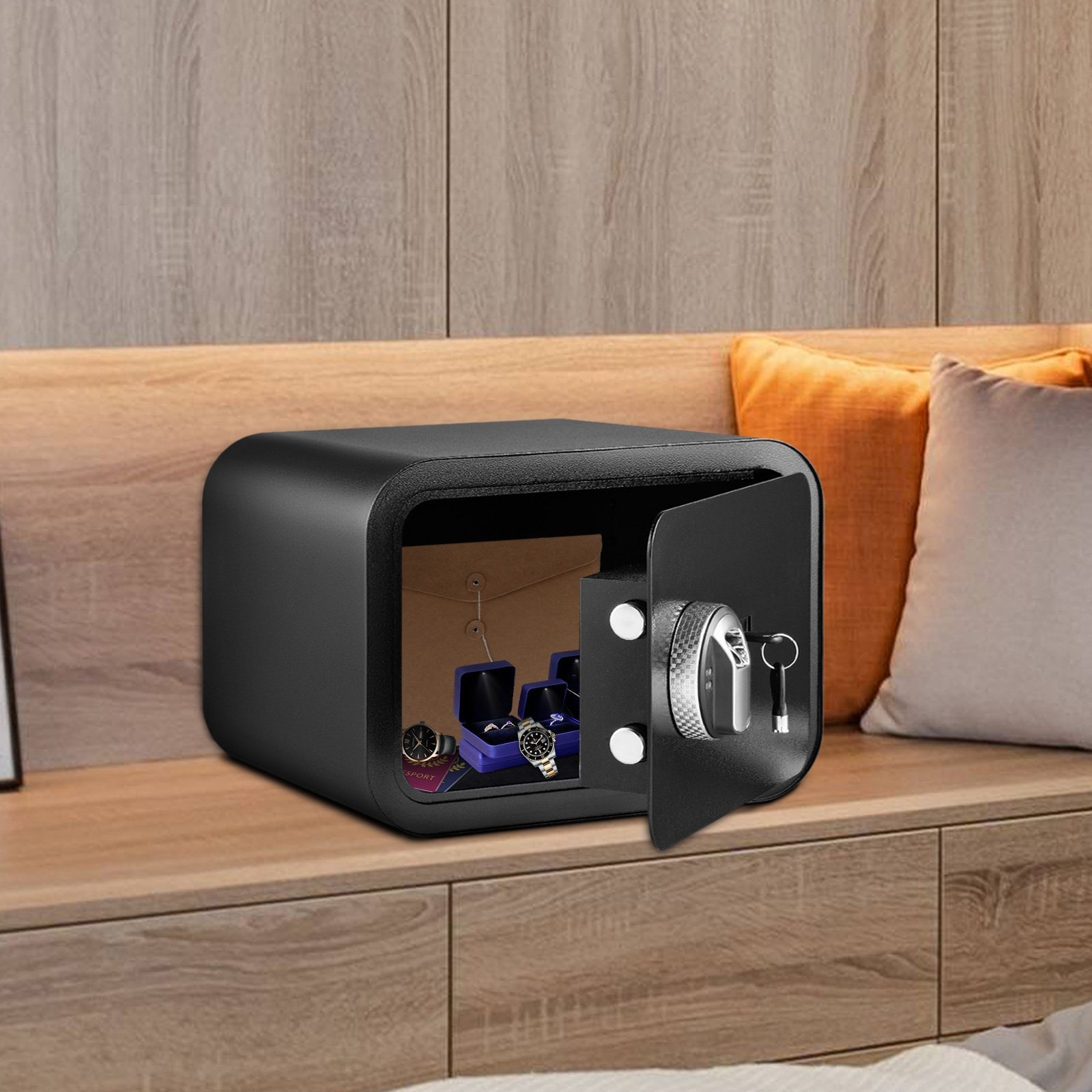 VEVOR Security Safe with Biometric & Key Lock | Wayfair