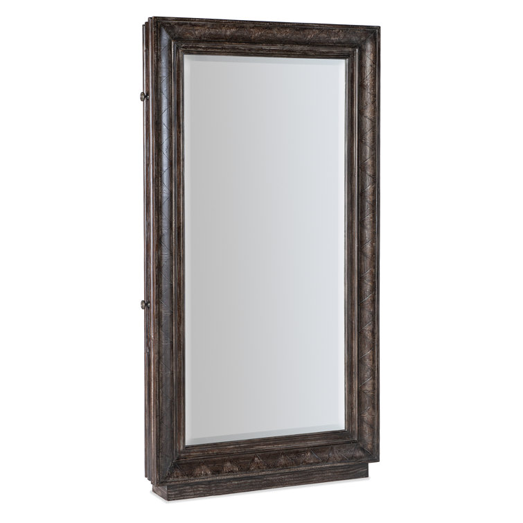 Hooker Furniture Traditions Floor Mirror with Hidden Jewelry Storage ...