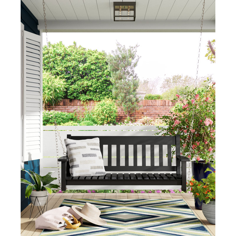 George Oliver Turnbow Machine Woven / Power Loomed Green Indoor/Outdoor ...