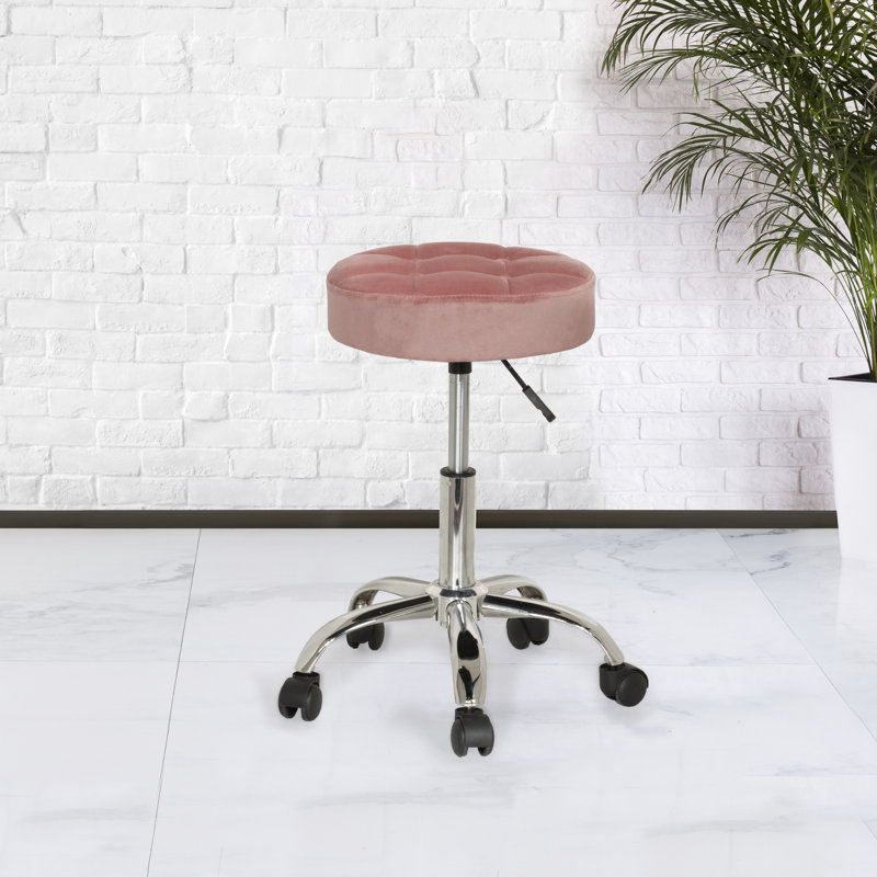 Ebern Designs Barlena 24'' Tall Vanity Stool & Reviews | Wayfair