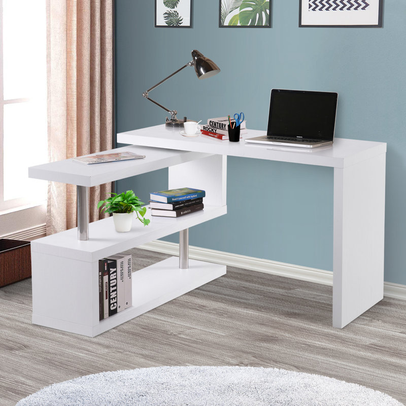 Orren Ellis Gamache 73.25'' Desk & Reviews | Wayfair