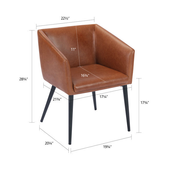 Steelside™ Strom Arm Chair & Reviews | Wayfair