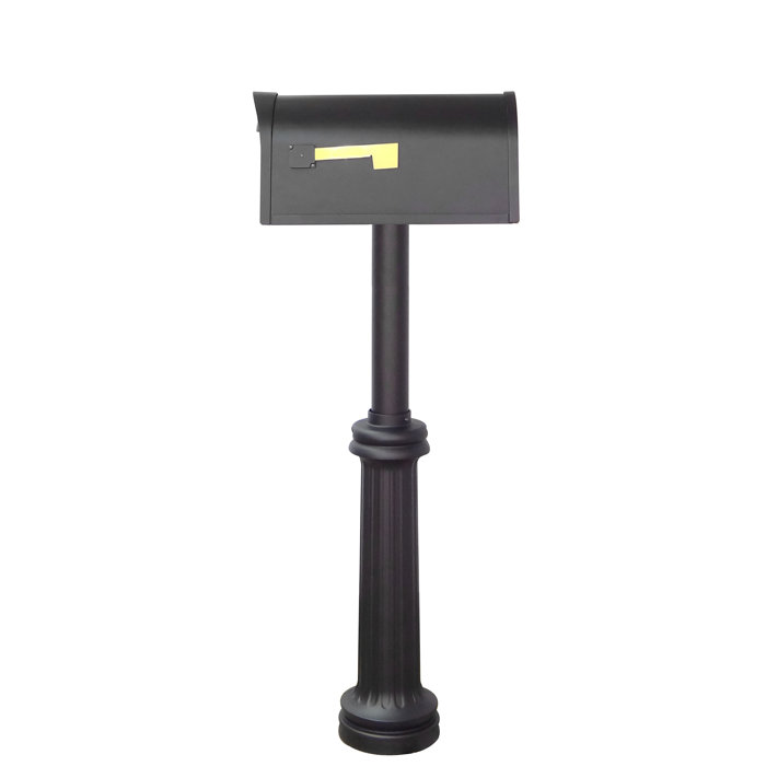 Special Lite Products Classic Curbside Mailbox with Post Included | Wayfair