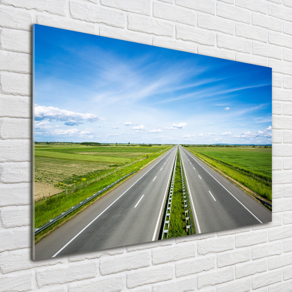 Ebern Designs Highway - Unframed Art Prints on Canvas | Wayfair.co.uk