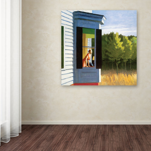 Vault W Artwork Edward Hopper Cape Cod Morning by Edward Hopper - Print ...