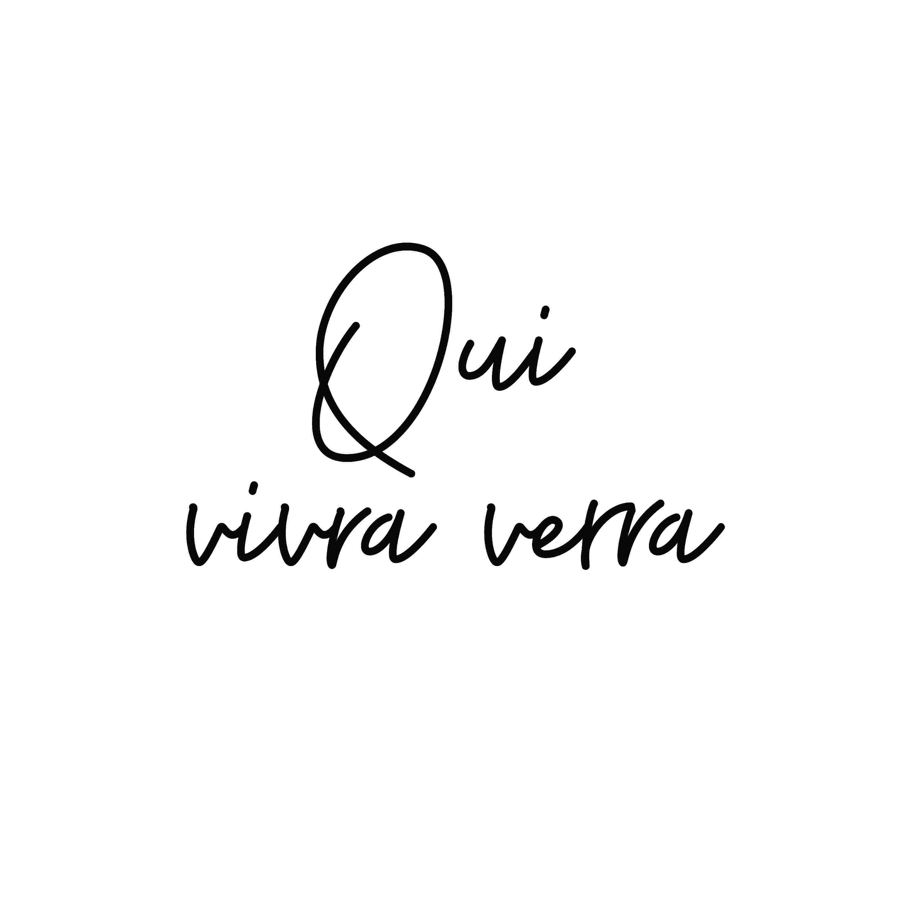 Trinx Qui Vivra Verra - Wrapped Canvas Textual Art | Wayfair