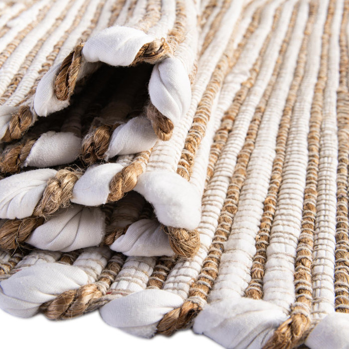 Laurel Foundry Modern Farmhouse Handmade Hand Woven Beige Rug & Reviews ...