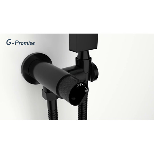 G-Promise 10" Rainfall Shower Head Complete Shower System with Rough-in ...